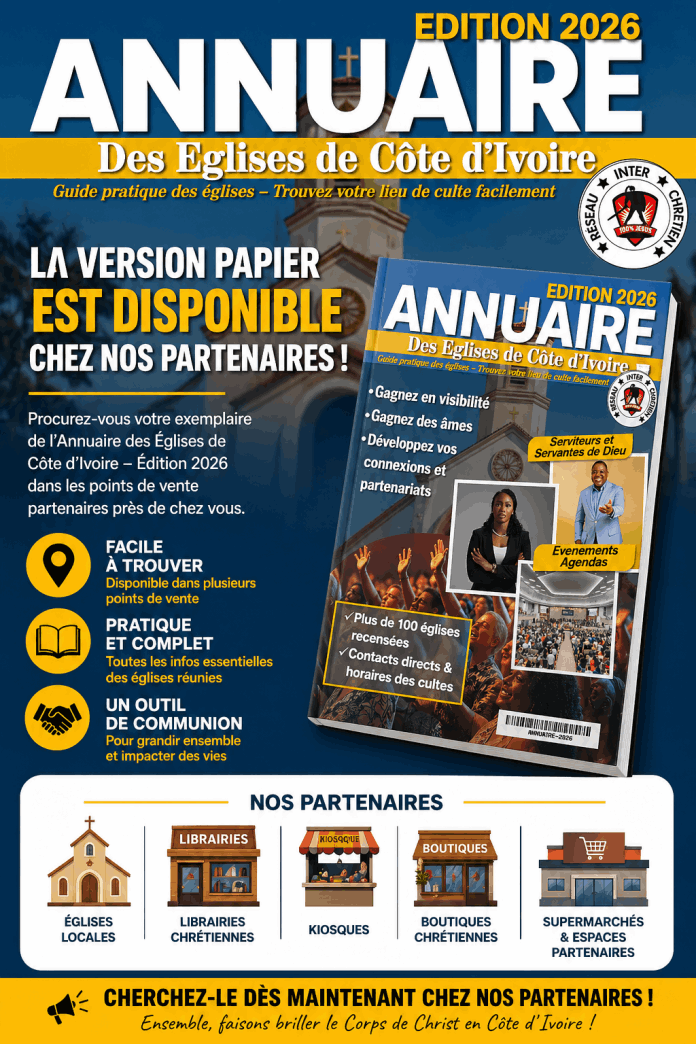 Répertoire | Annuaire des Églises de Côte d'Ivoire Édition 2026